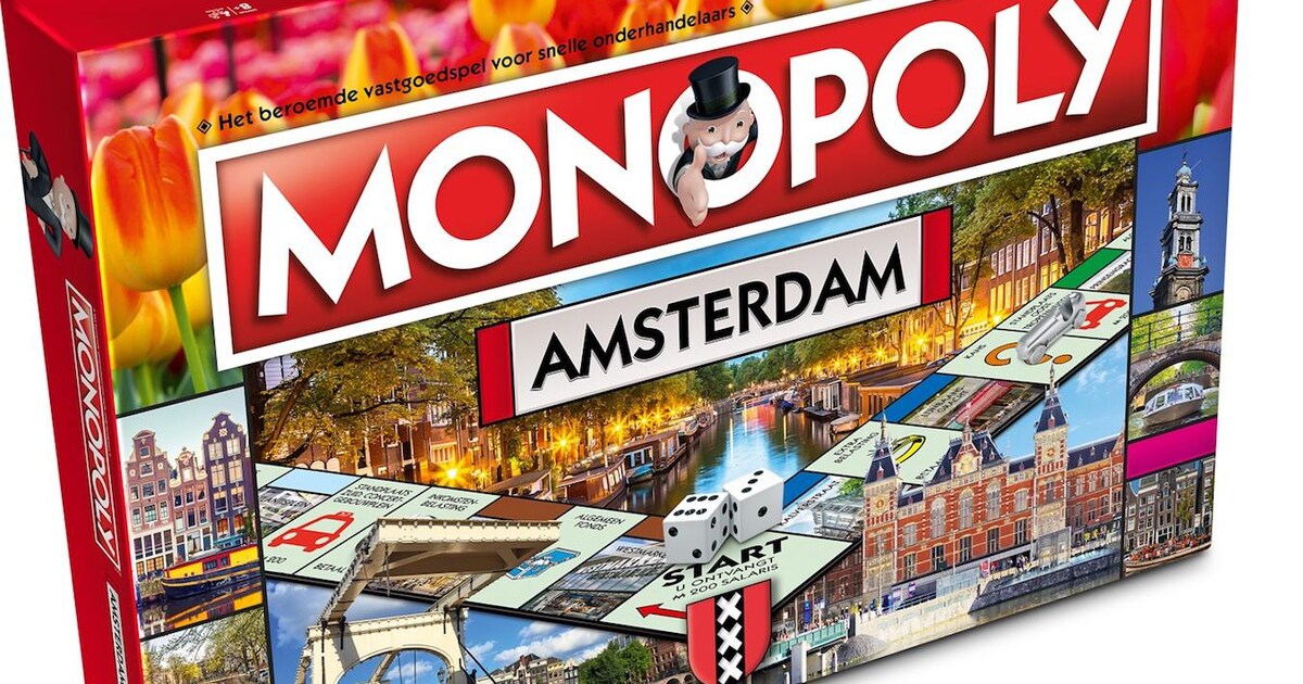 Amsterdam krijgt eigen versie van Monopoly-spel | Het Parool