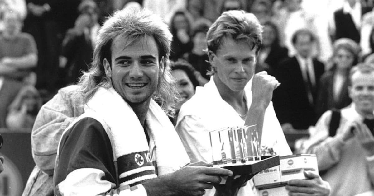 Agassi droeg jarenlang toupet | Het Parool