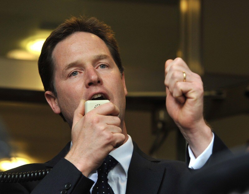 Clegg mag van fracties in zee met Tories | Het Parool