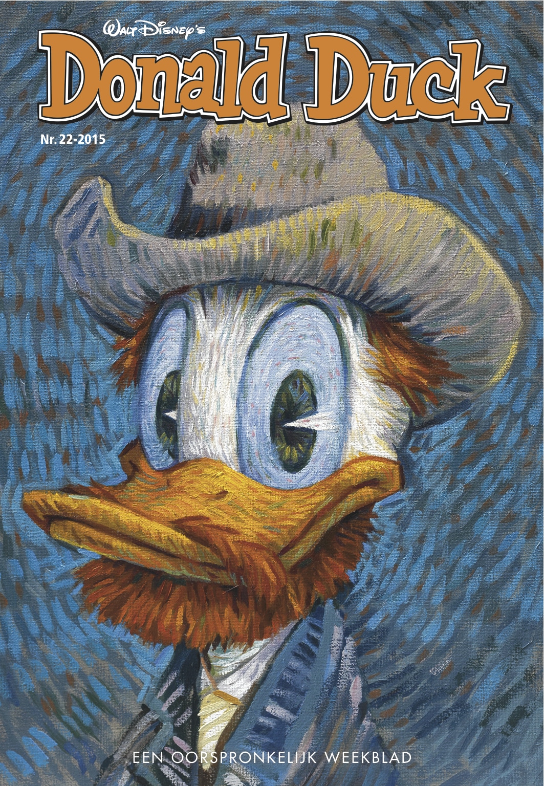 Van Gogh Museum onthult Donald Duck in de stijl van Van Gogh | Het Parool