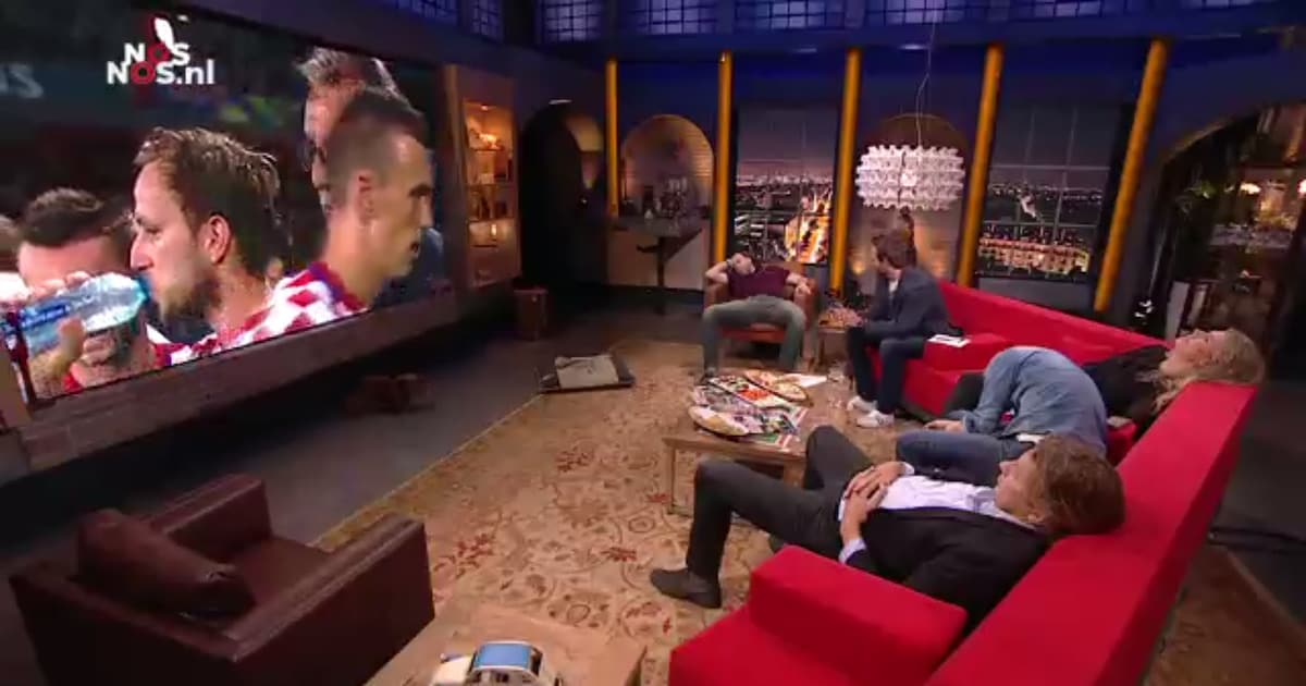 Studio Sport leek nog het meest op Studio Onderuitgezakt | Het Parool