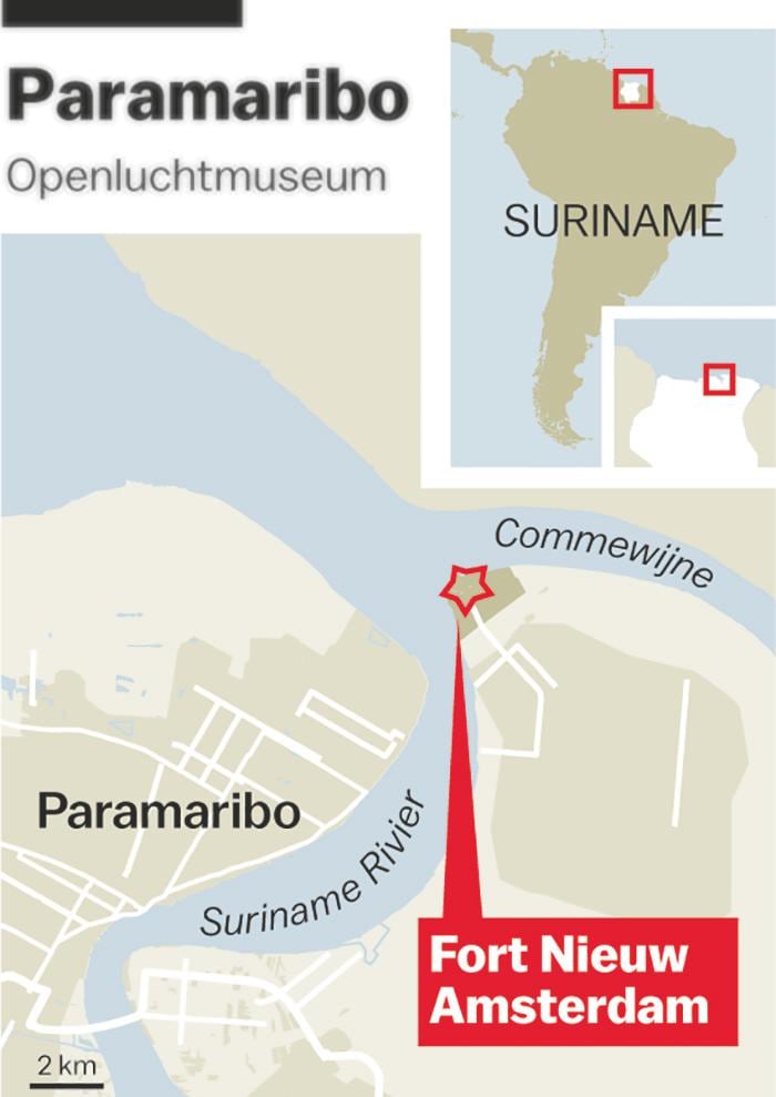 Amsterdam Museum helpt Fort Nieuw Amsterdam | Het Parool