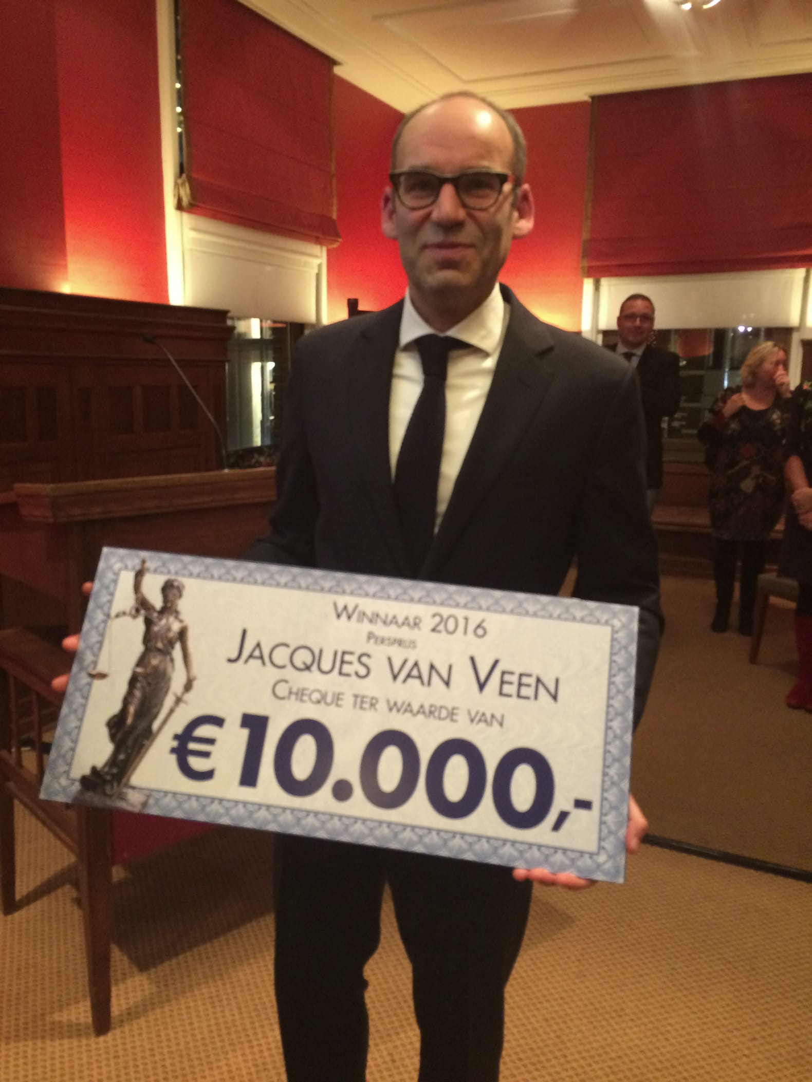 Michiel Princen wint Jacques van Veen Persprijs | Het Parool