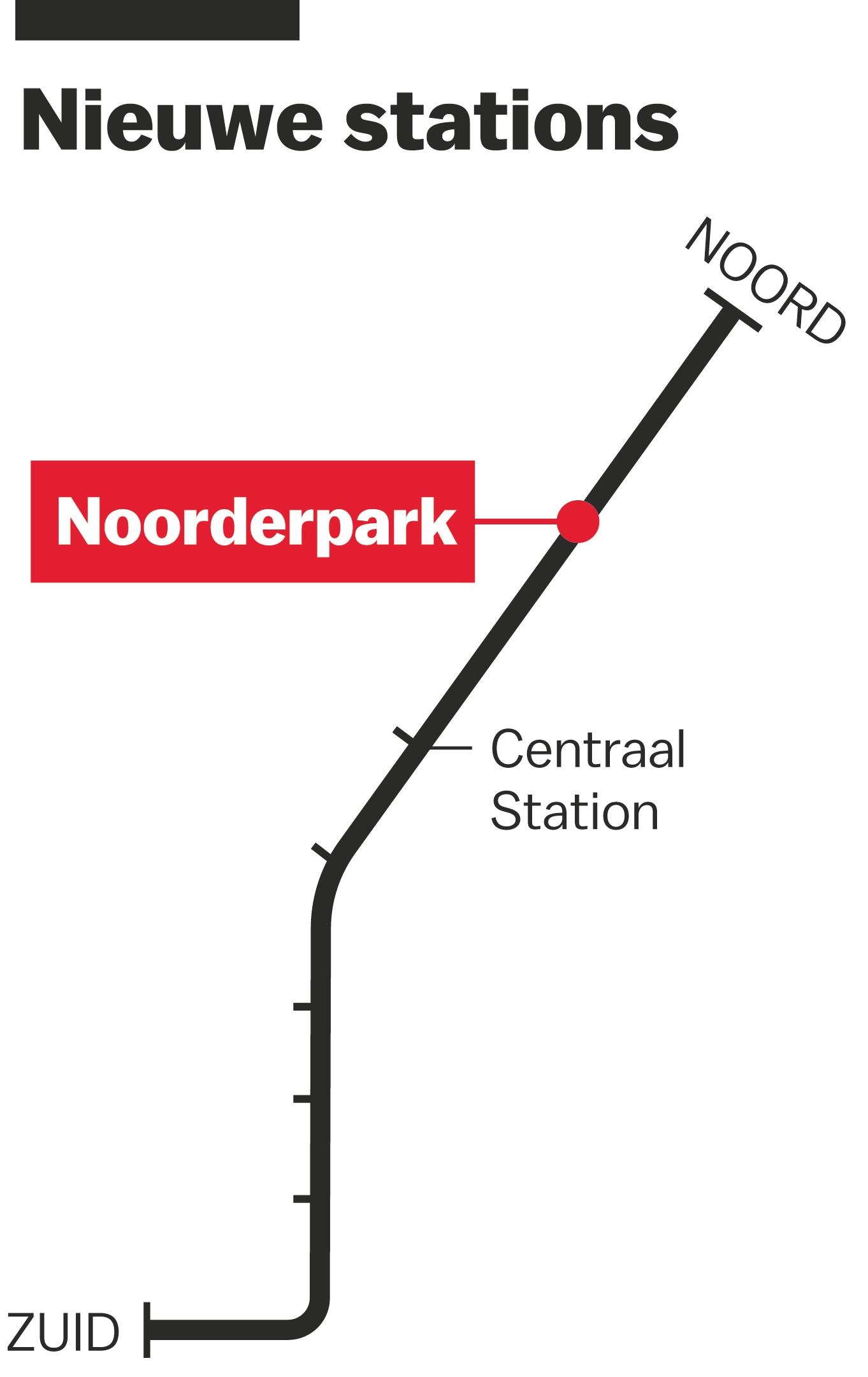 Station Noorderpark: vernuft, als een cobra | Het Parool