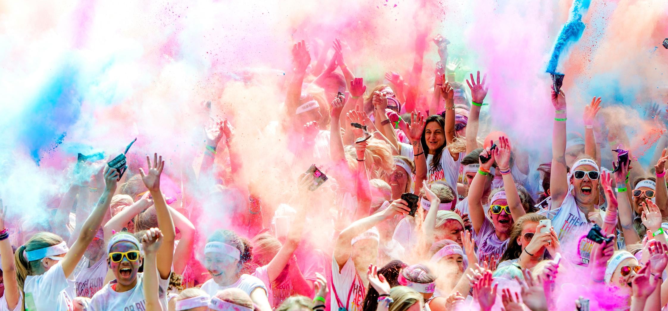 RIVM raadt kleurpoeder op festivals of Color Run af | Het Parool