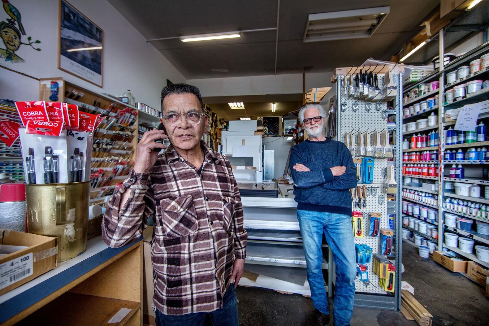 Doek valt voor Levant: 'Mensen schilderen niet meer' | Het Parool