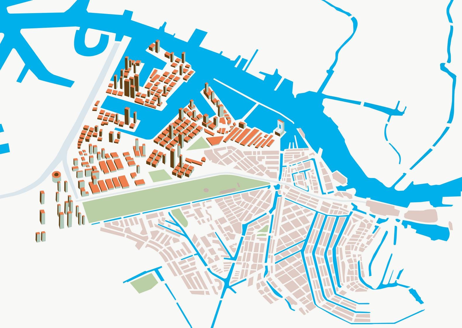 Waar bouwen? Schinkelkwartier biedt plek aan 11.000 woningen | Het Parool