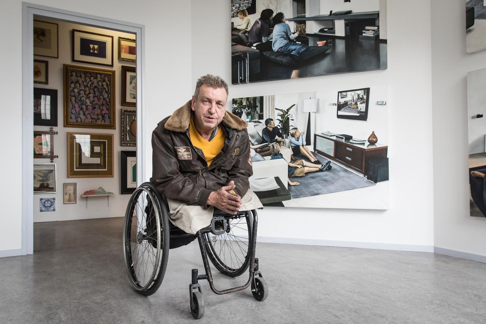 Kunstenaar Rob Scholte is eigen museum uitgezet | Het Parool