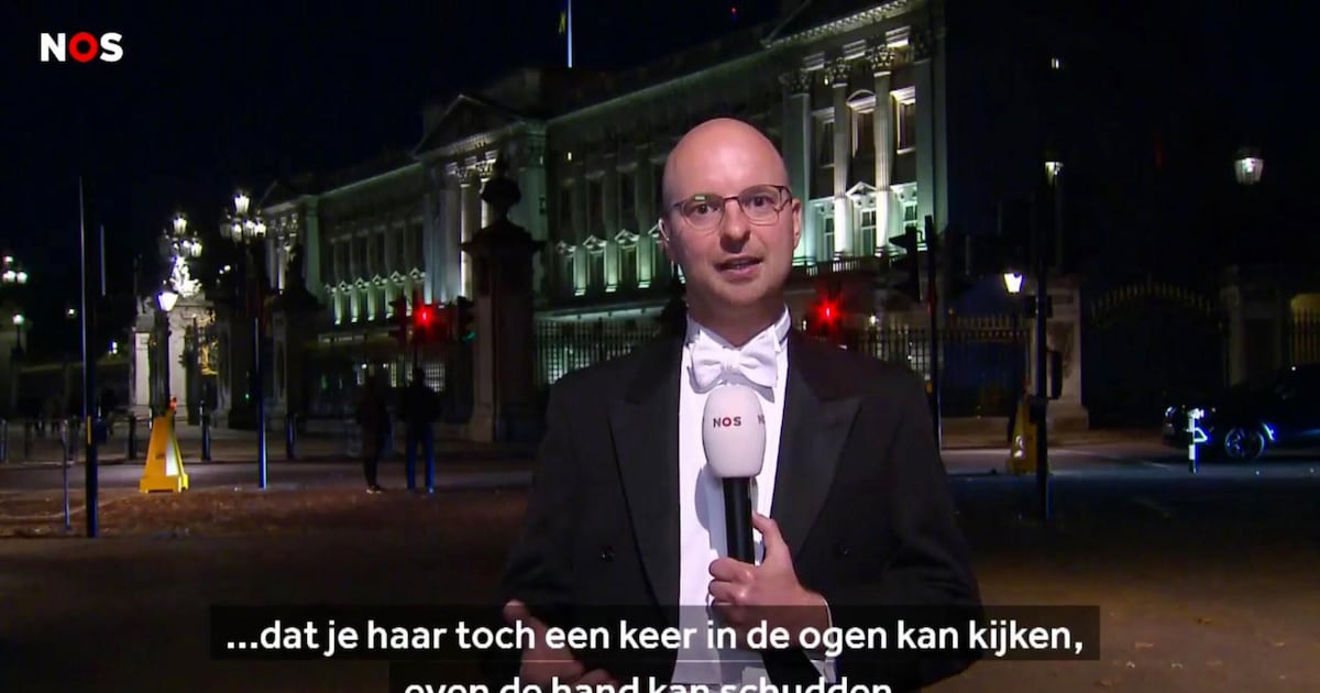 Tim de Wit, glimmend van trots bij het staatsbanket | Het Parool