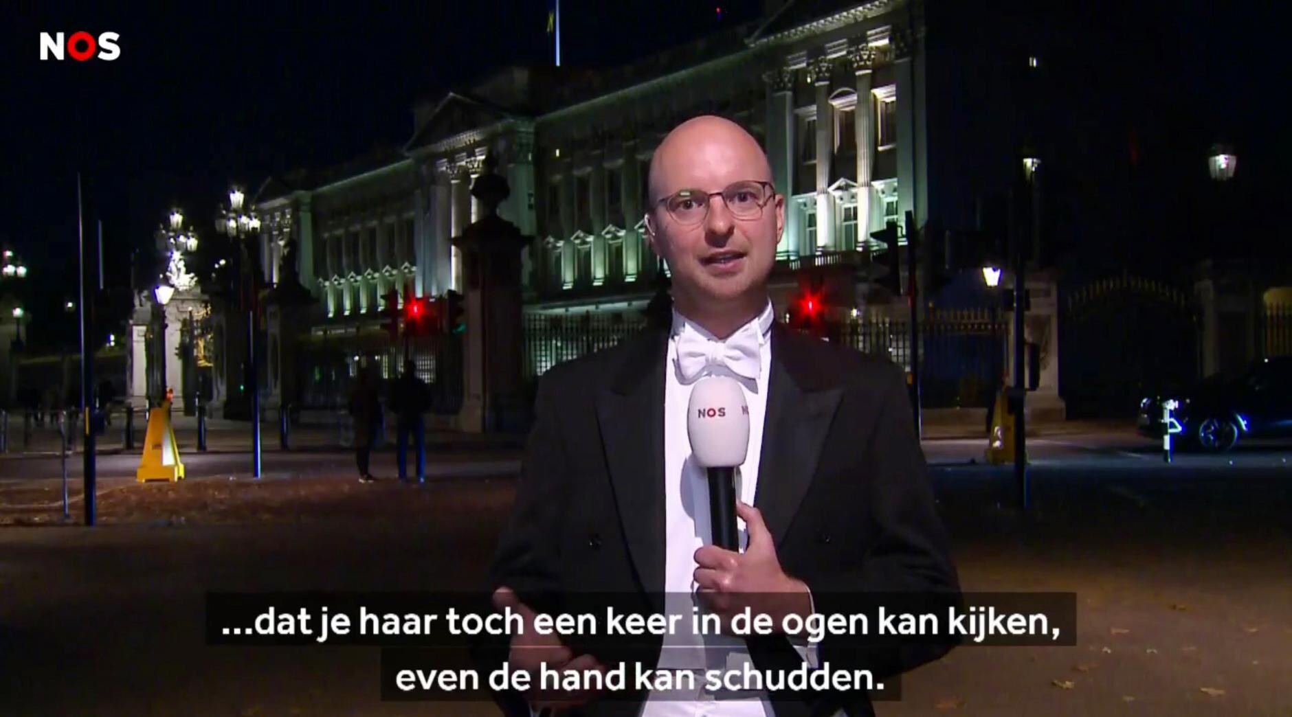 Tim de Wit, glimmend van trots bij het staatsbanket | Het Parool