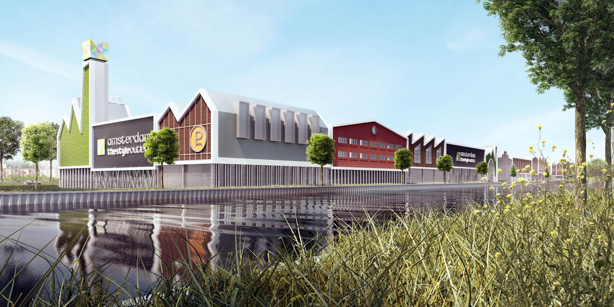 Outletcentrum Halfweg mag open, maar voor wie? | Het Parool