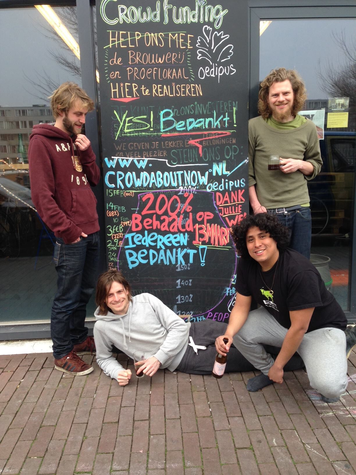 Oedipus: van thuisbrouwen naar samenwerken met gigant Heineken | Het Parool