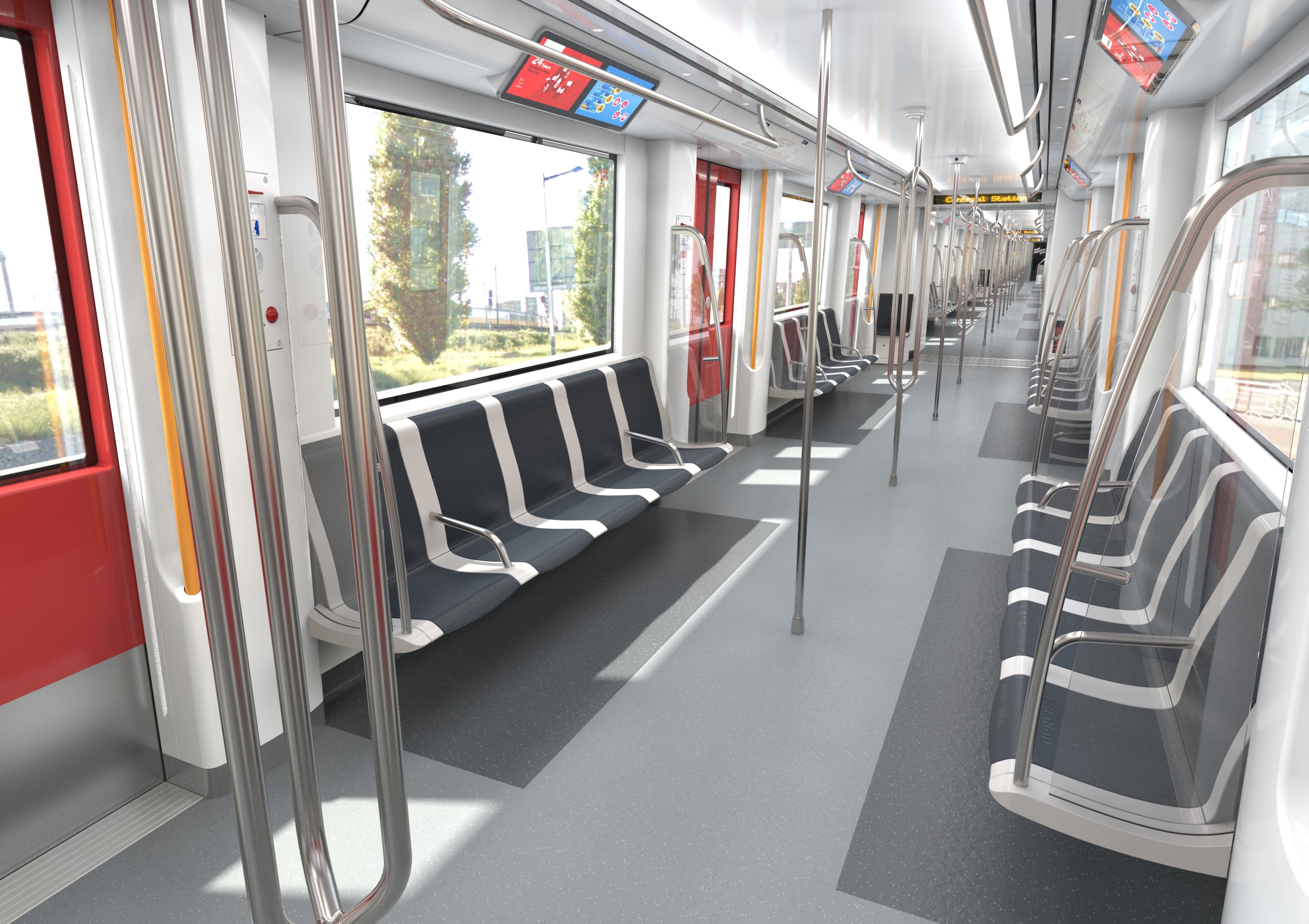 Zo ziet de nieuwe metro M7 eruit op ware grootte | Het Parool