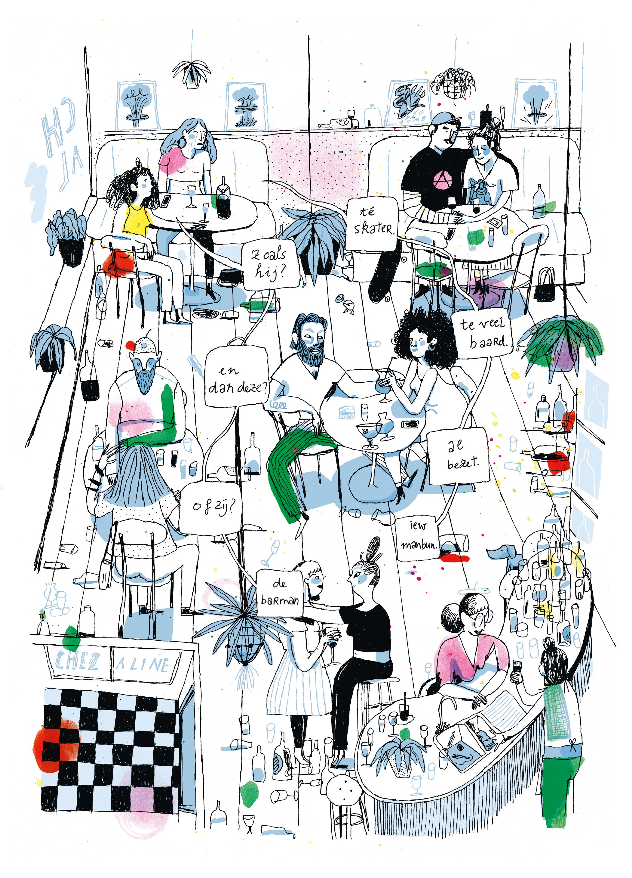 Aline: nieuw stripblad van Nederlandse en Belgische tekenaars | Het Parool