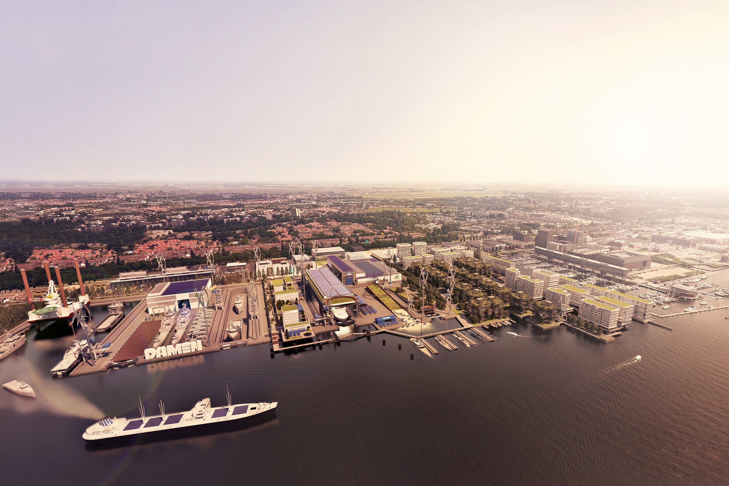 Scheepswerf in Noord wil niet wijken voor woningbouw in haven | Het Parool