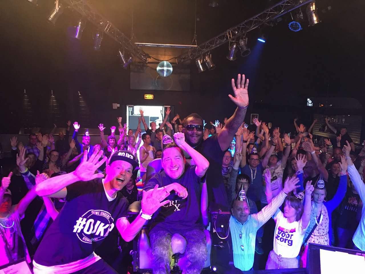 Dj Cripple wil feest voor gehandicapten in Afas Live | Het Parool