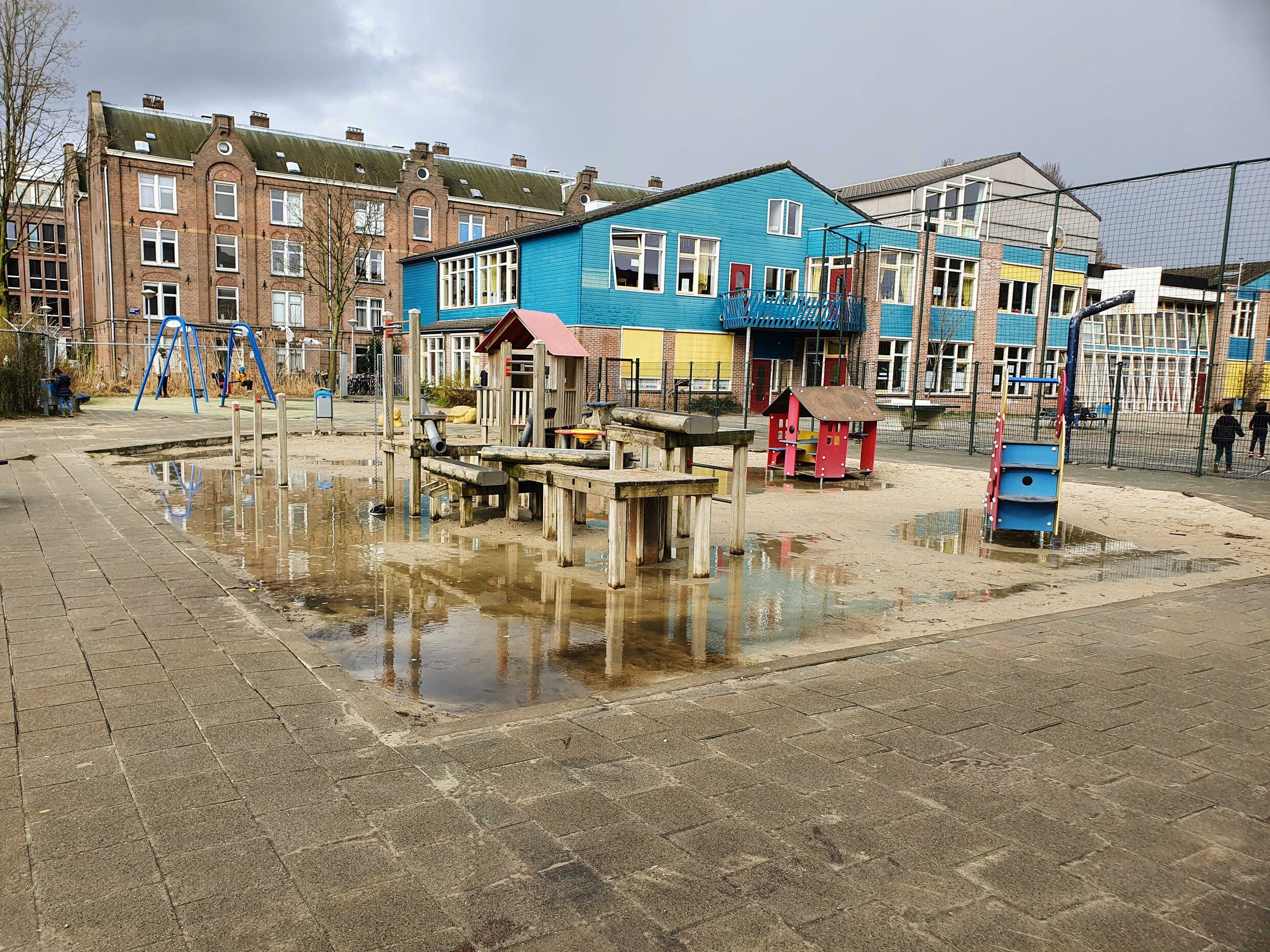 Overzicht: dit zijn de grootste regenplassen van de stad | Het Parool