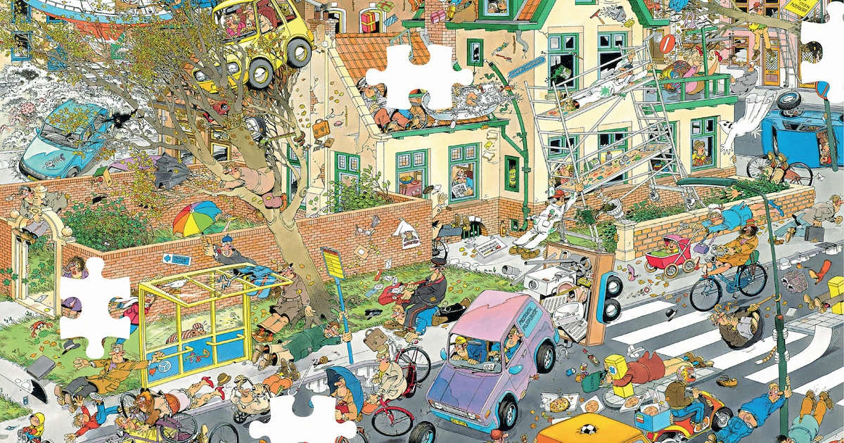 De puzzels van Jan van Haasteren (84) zijn populairder dan ooit | Het Parool