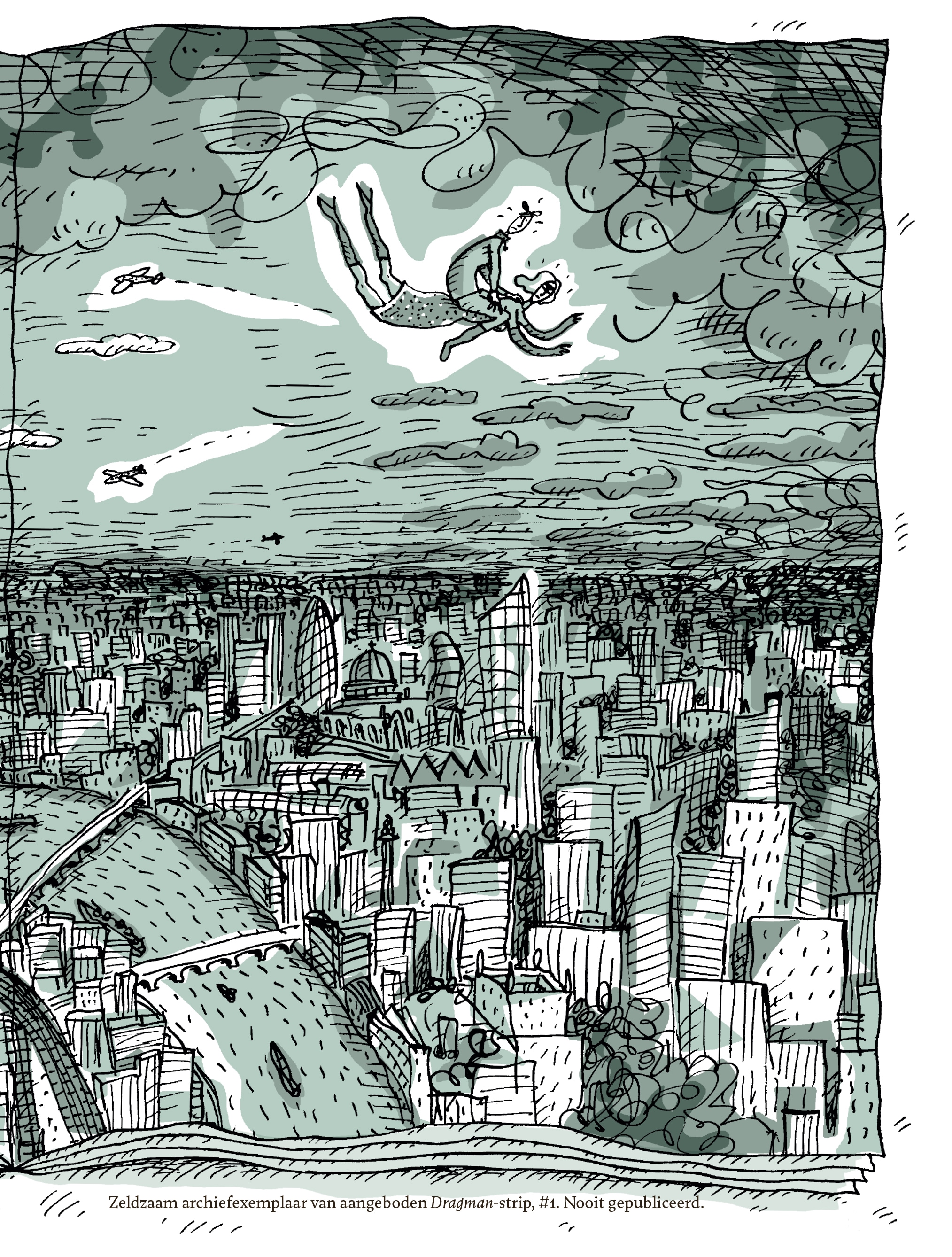 In graphic novel Dragman is de superheld een man in vrouwenkleren | Het ...