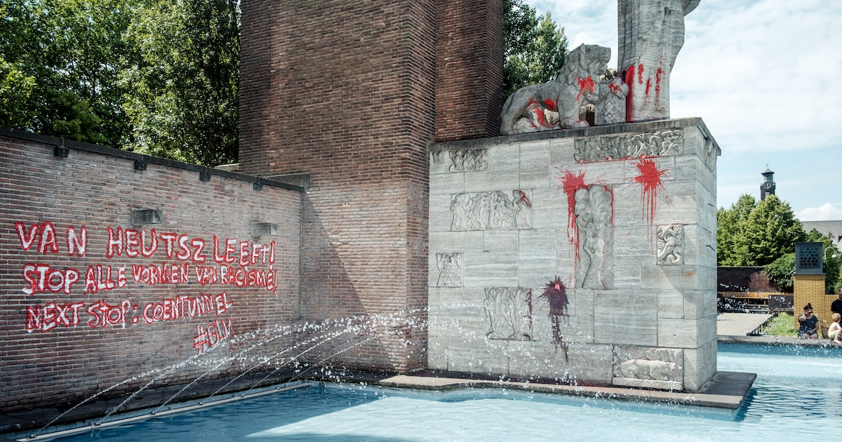 Gemeente doet aangifte wegens bekladding Monument Indië-Nederland | Het ... Gemeente doet aangifte wegens bekladding Monument Indië-Nederland | Het ...