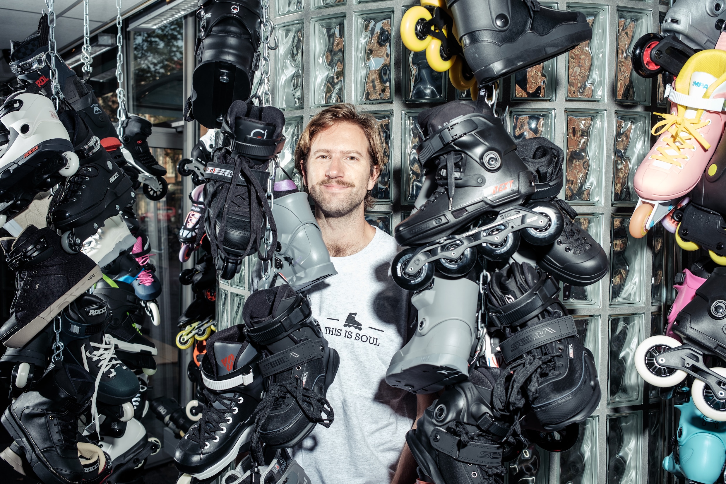 Ivo Vegter: ‘Inline skaten blijft ook na de lockdown populair’ | Het Parool