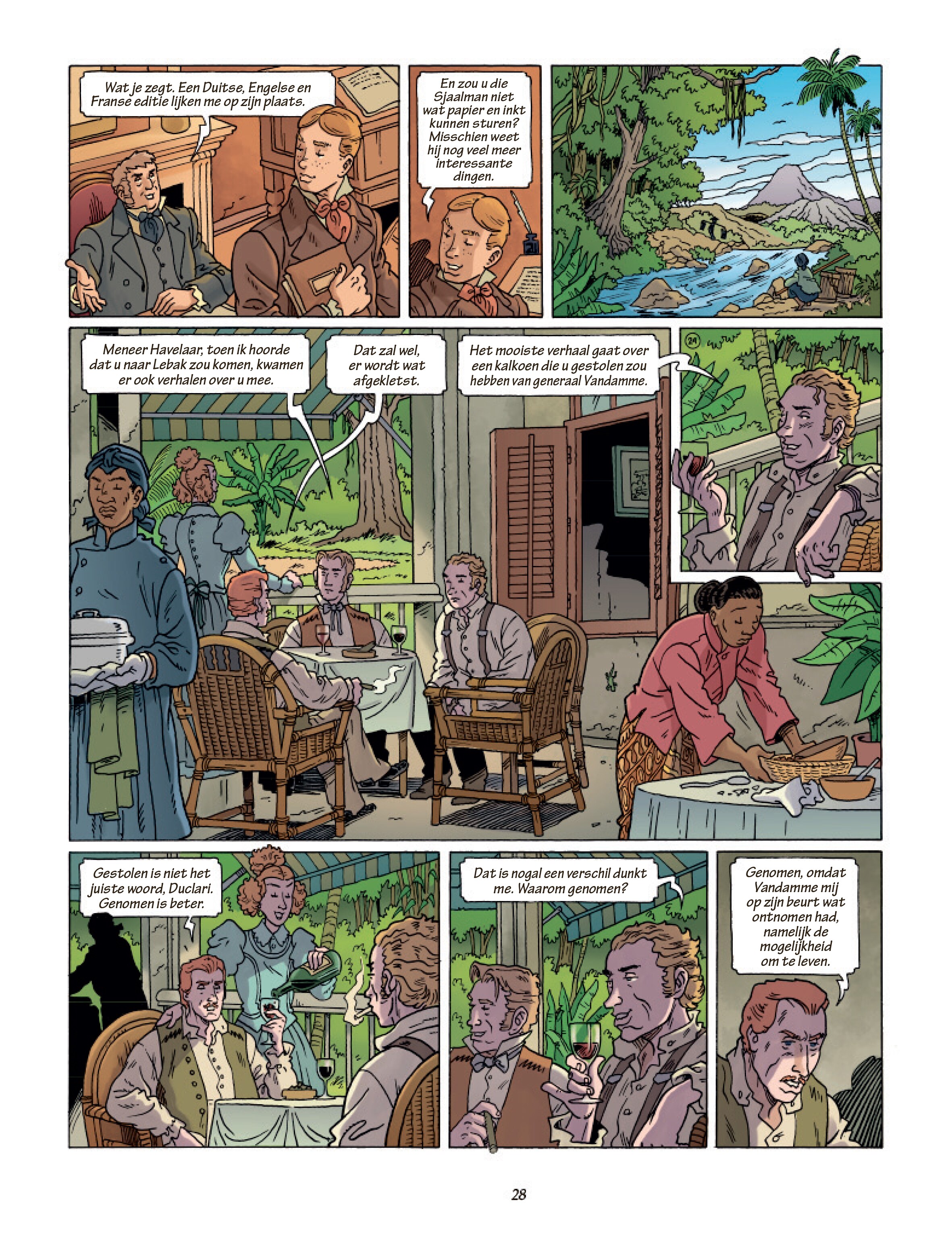 Na de film en de musical: Multatuli’s Max Havelaar als strip | Het Parool