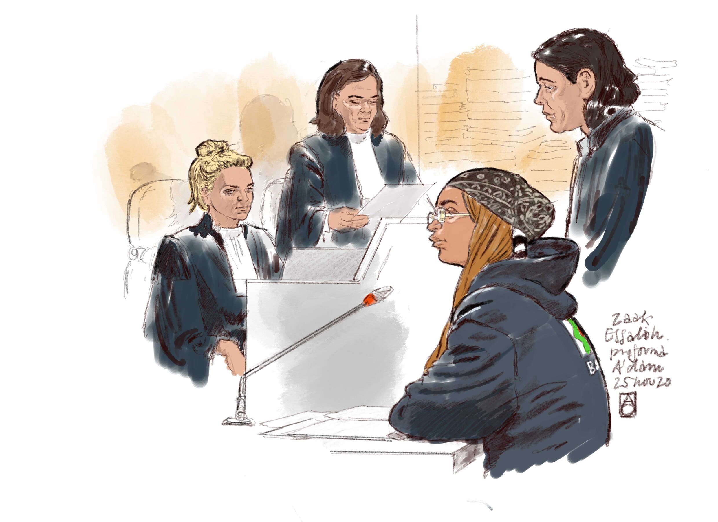 Noura O. vrijgesproken van betrokkenheid bij bomaanslag Rotterdam | Het ...