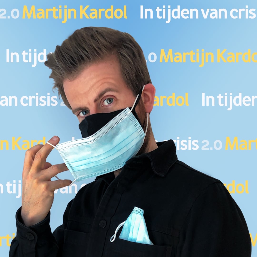 Nog één keer corona, bij cabaretier Martijn Kardol: ‘We zijn volstrekt ...