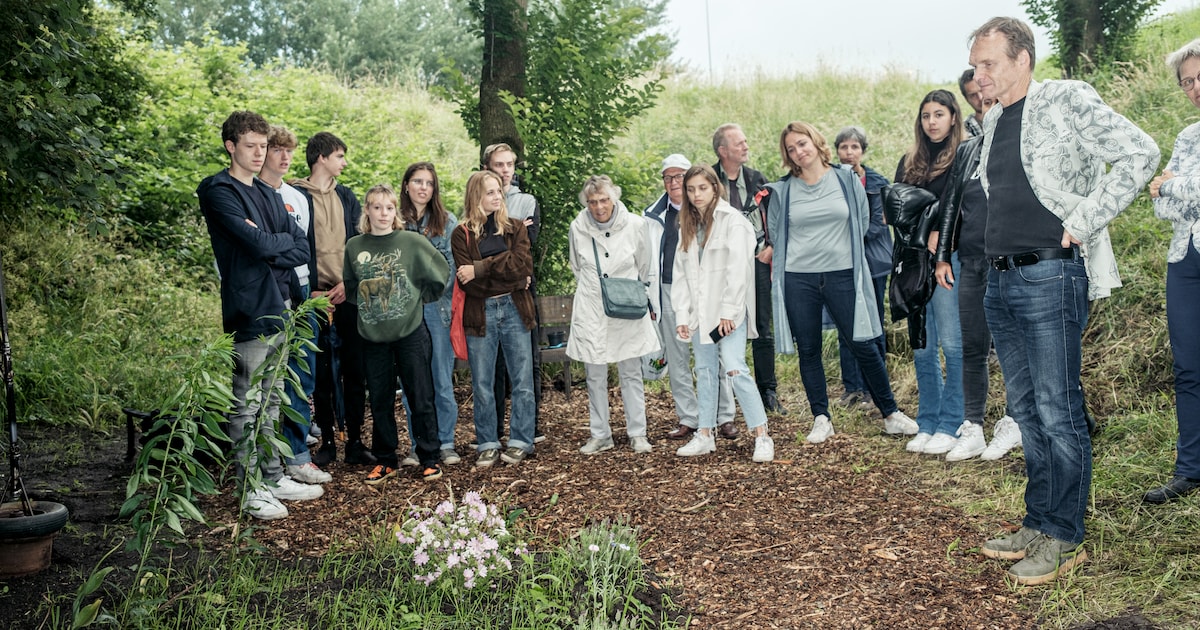 Symbolisch pad voor overleden Pepijn (14): ‘Het is kwetsbaar, net als ...