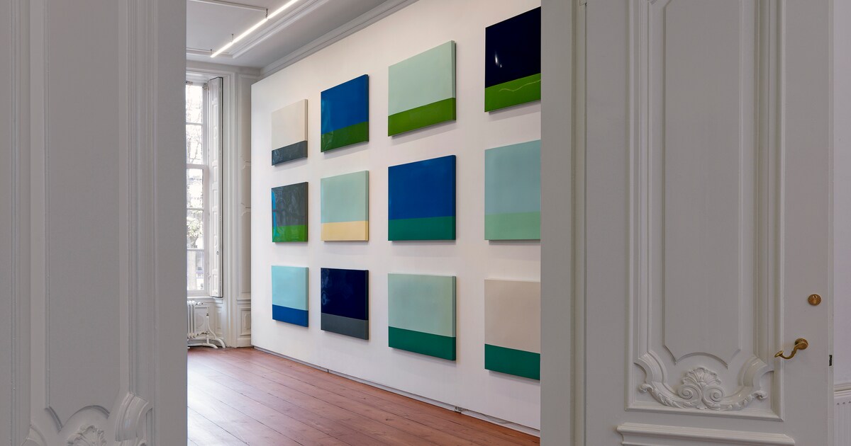 Aan de schilderijen van Rozendaal komt geen klodder verf te pas | Het ...