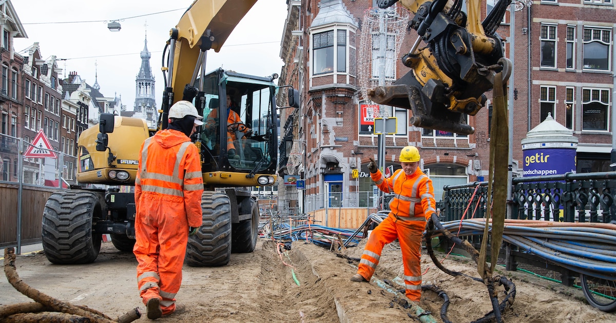 Bouwput tussen Centrum en West gaat volgende fase in: nieuwe ...