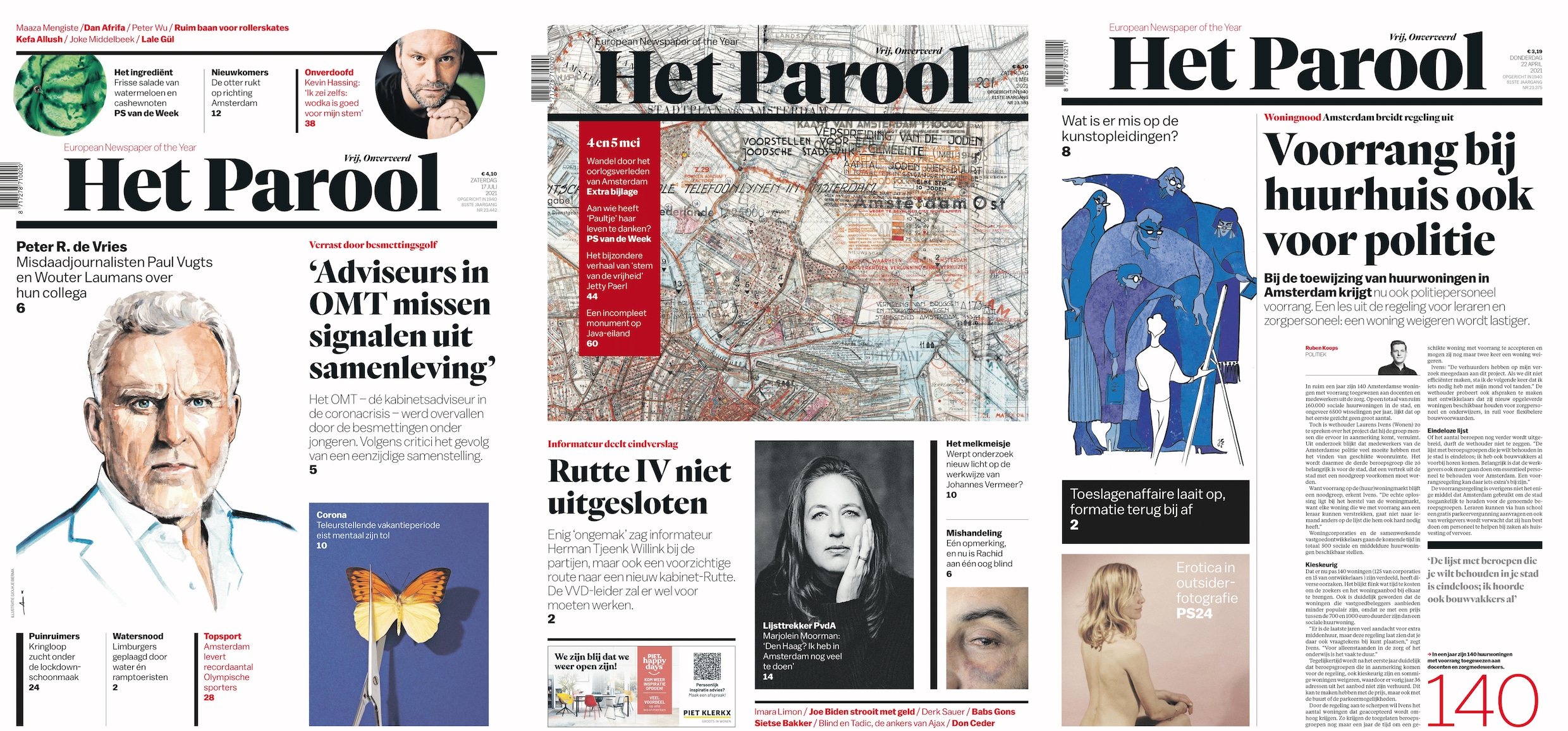 Het Parool genomineerd voor prijs World’s Best Designed Newspaper | Het ...