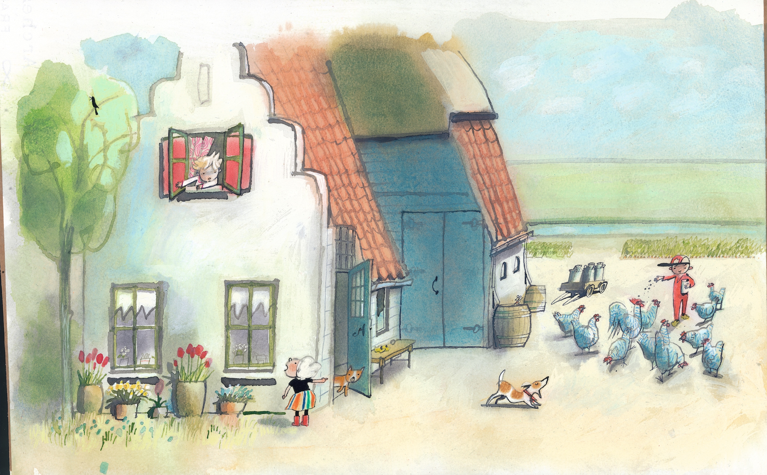 De succesvolle prentenboekenreeks Boer Boris bestaat tien jaar: ‘Die stad op de achtergrond? Dat ...