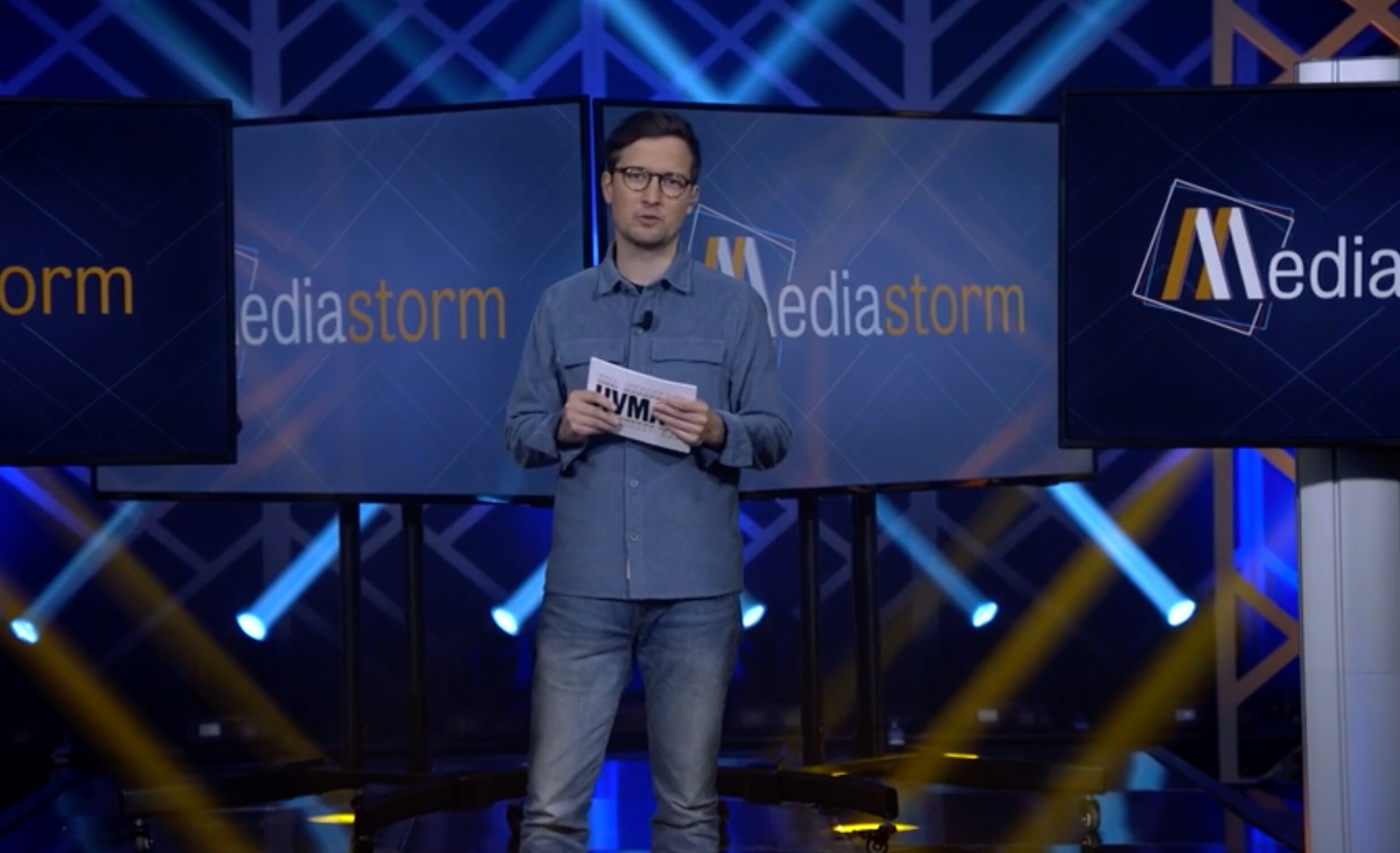 In het nieuwe mediaprogramma Mediastorm werden vooral journalistieke ...