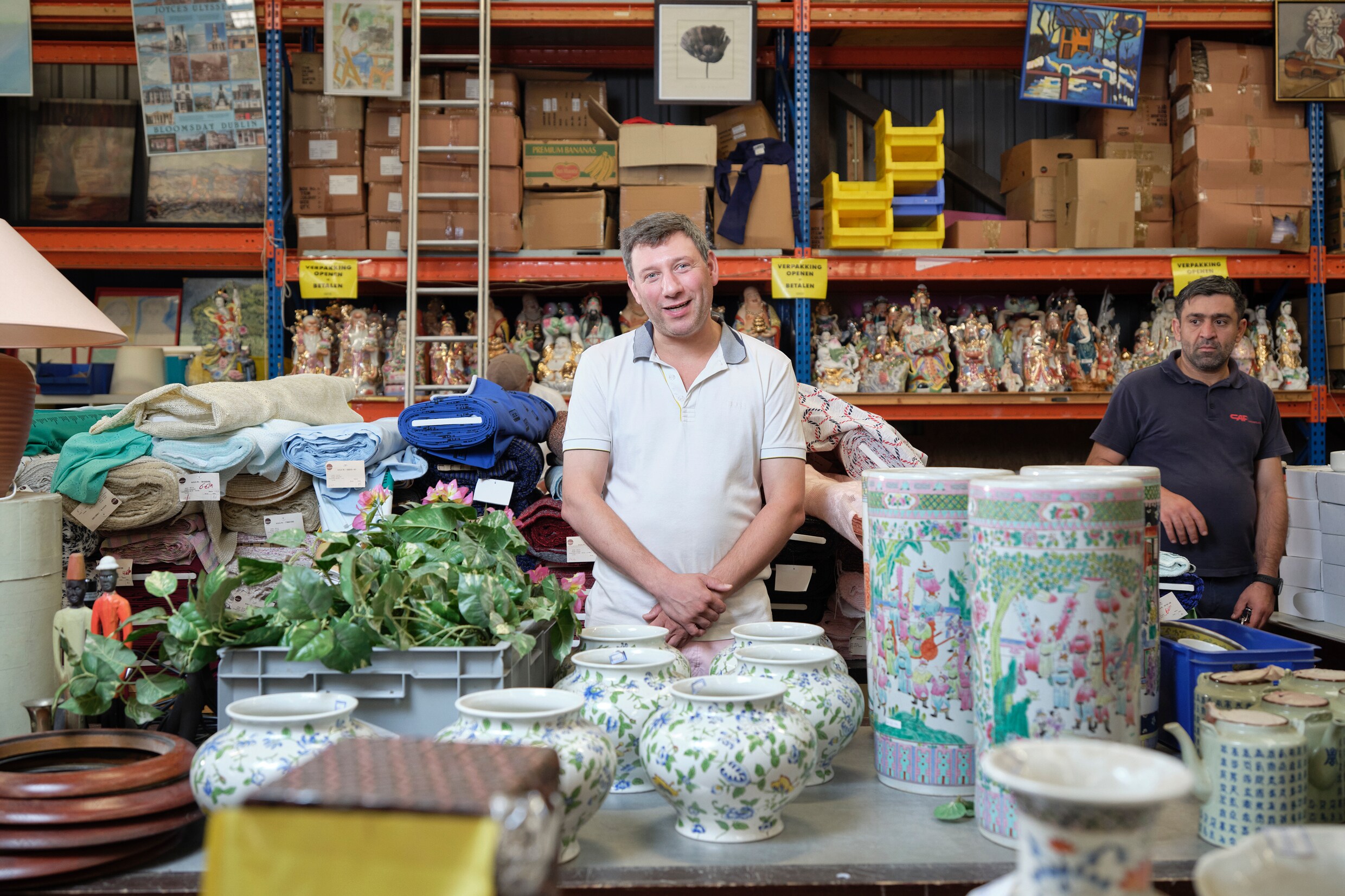 Handelaar Gideon Italiaander: ‘Als studenten hier één dag hebben ...