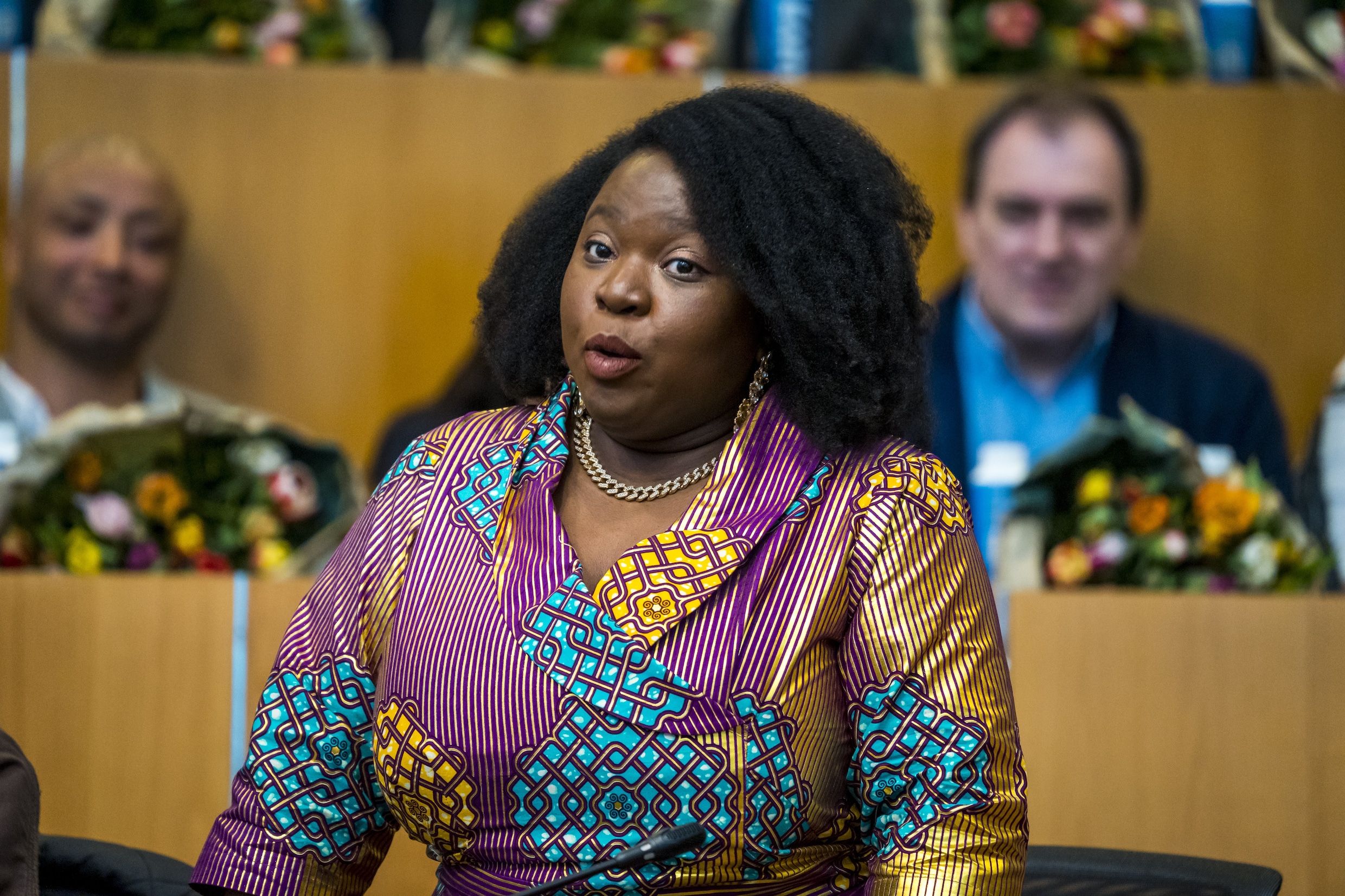 Carla Kabamba (Partij voor Morgen) stapt uit presidium om vrijuit te ...