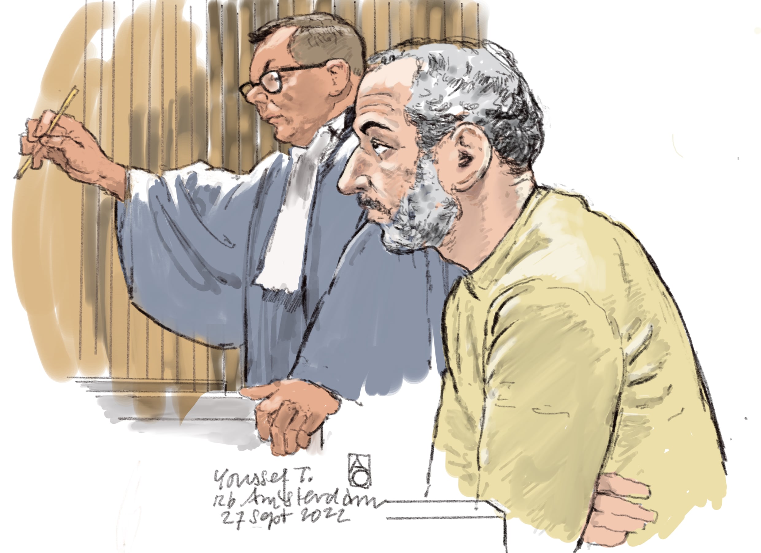 Youssef Taghi: ‘Ik stond onder druk. Ik werd er langzaam in getrokken’ | Het Parool