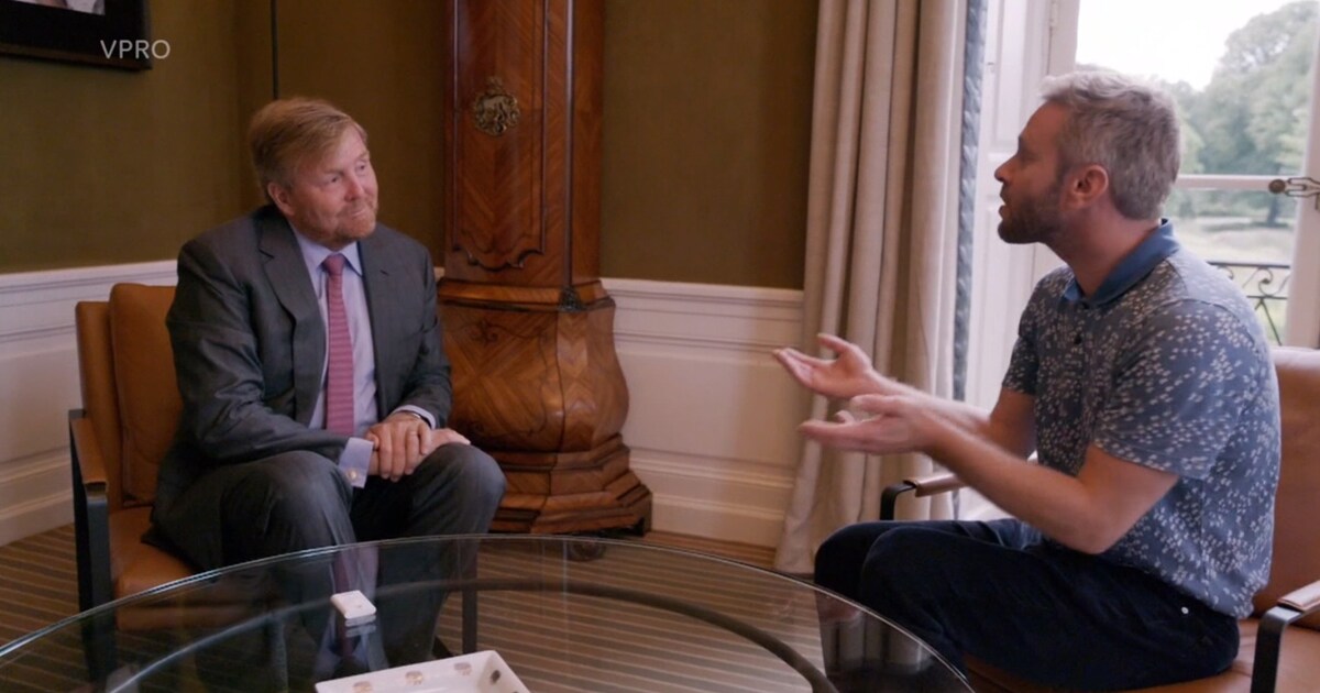 Tegenover Tim den Besten had koning Willem-Alexander plots humor | Het ...