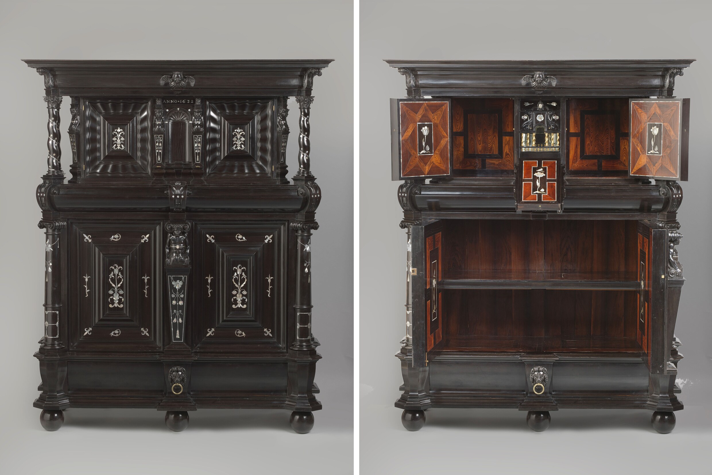 Meesterwerk van ‘Rembrandt van de meubelkunst’ Herman Doomer in ...