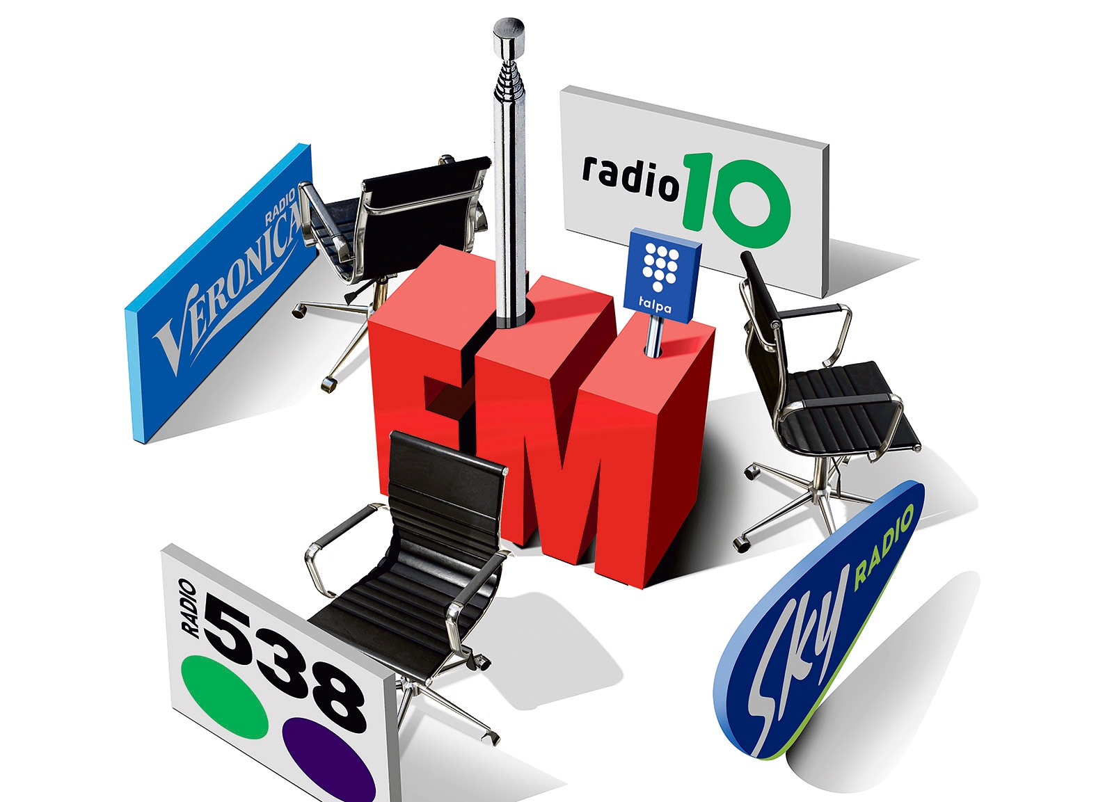 Nieuwe veiling van FM-frequenties: ‘Radio Veronica wordt het kind van ...