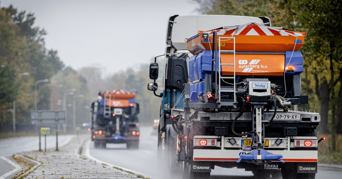 KNMI: zondag vanaf eind van de middag code oranje vanwege ijzel | Het Parool