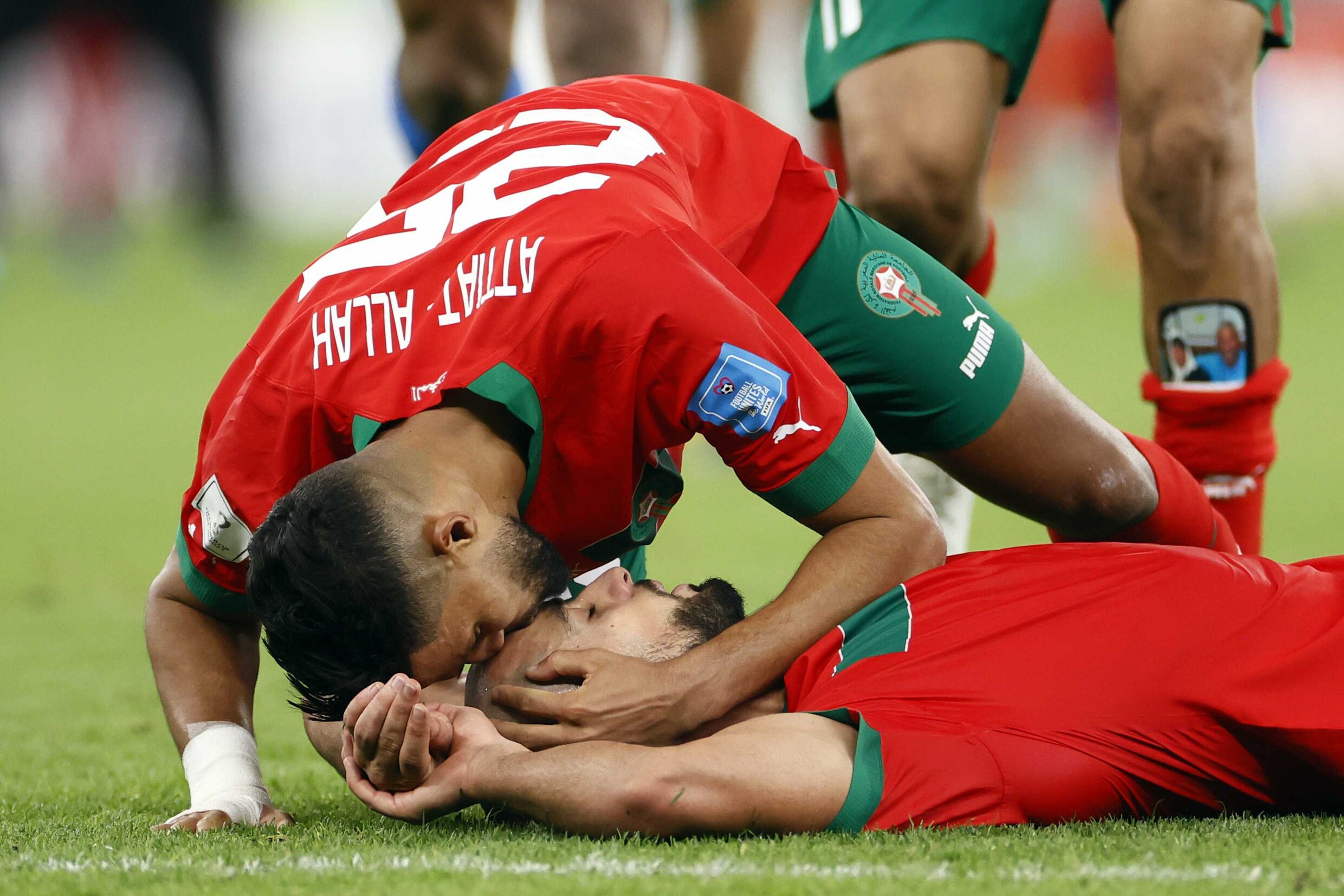 Stuntende Marokkanen in alle staten na ongekende succesreeks in Qatar ...