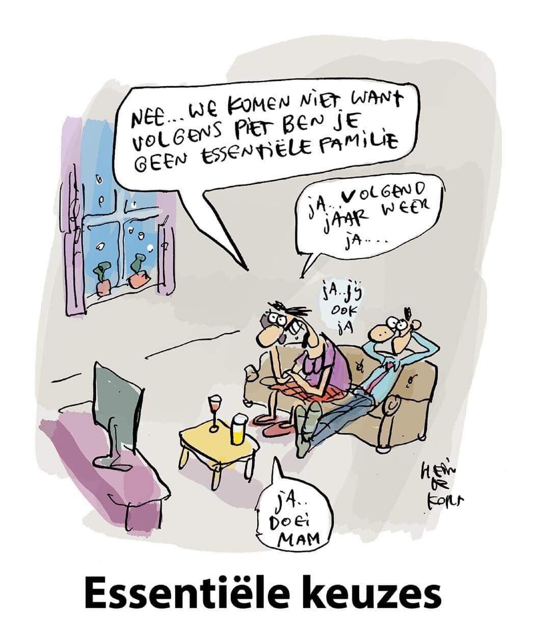 Lezers over hun favoriete cartoon van Hein de Kort: ‘Het lijkt ...
