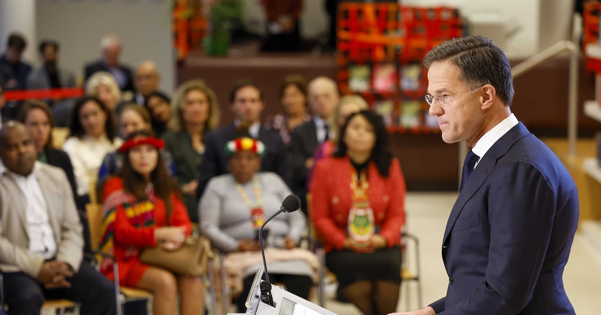 Rutte biedt excuses aan voor slavernijverleden Nederland: lees zijn ...