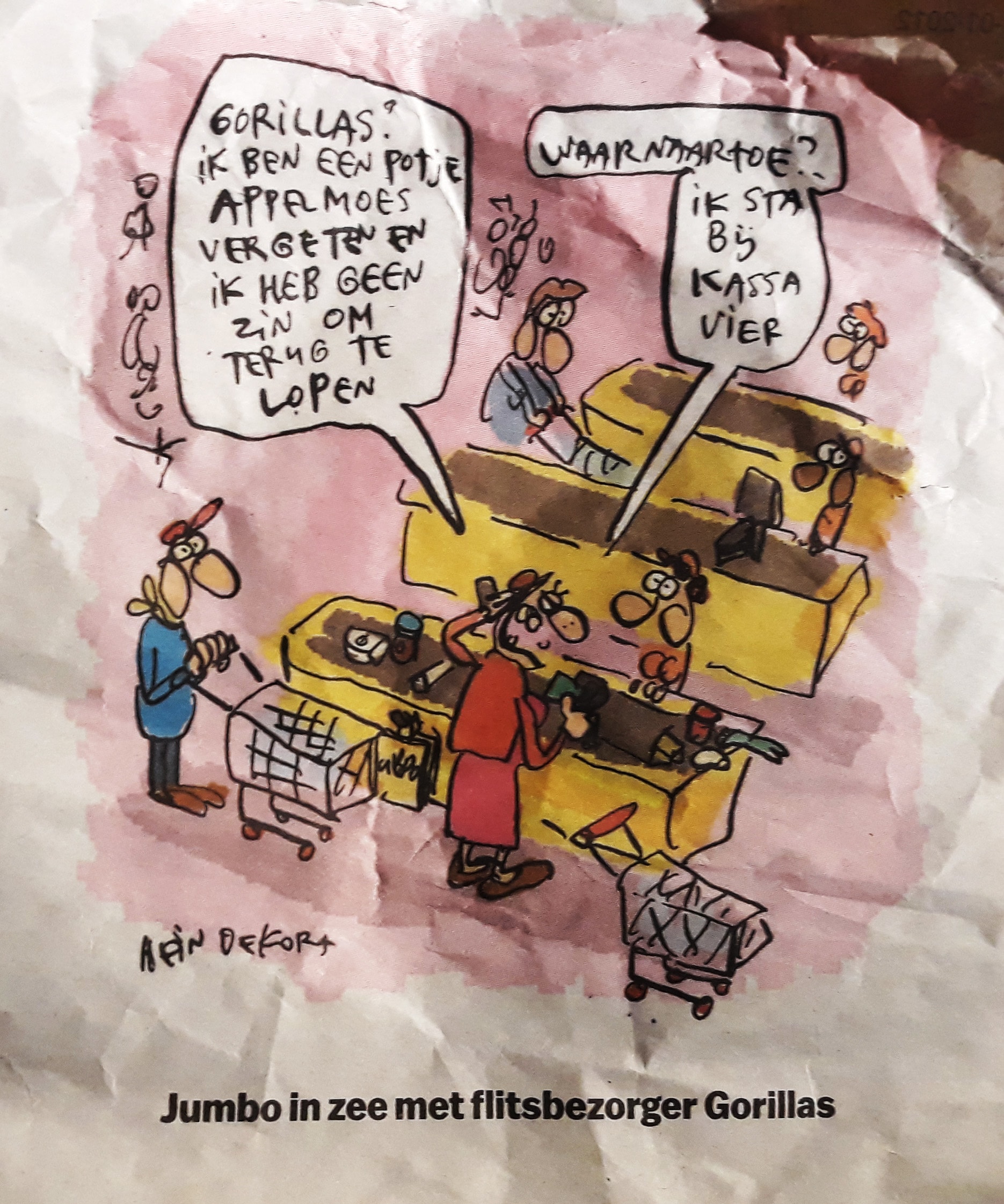 Lezers over hun favoriete cartoon van Hein de Kort: ‘Het lijkt ...