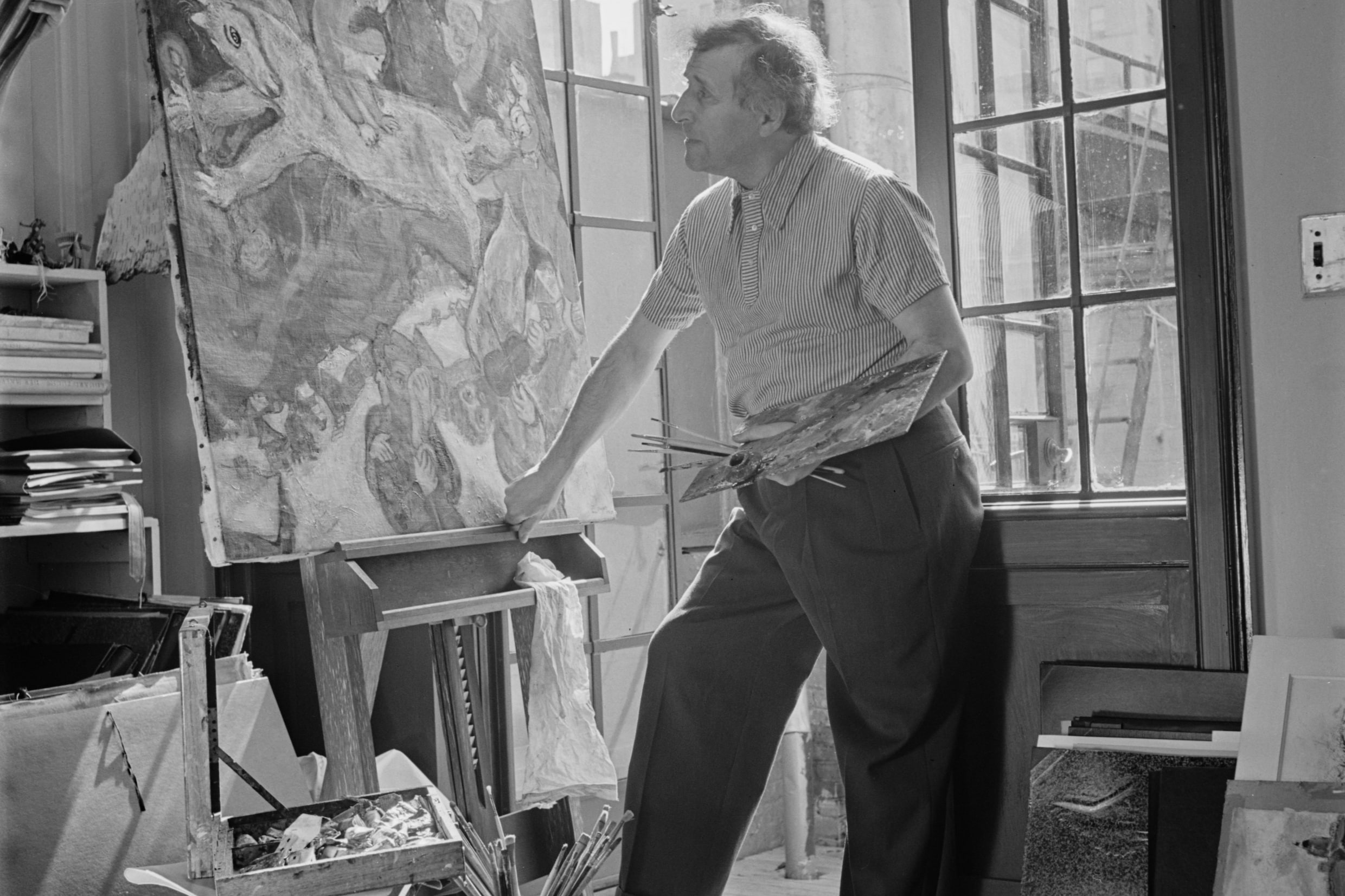 De Grote Chagall Atlas is een reis door geschiedenissen: ‘Het leven van ...