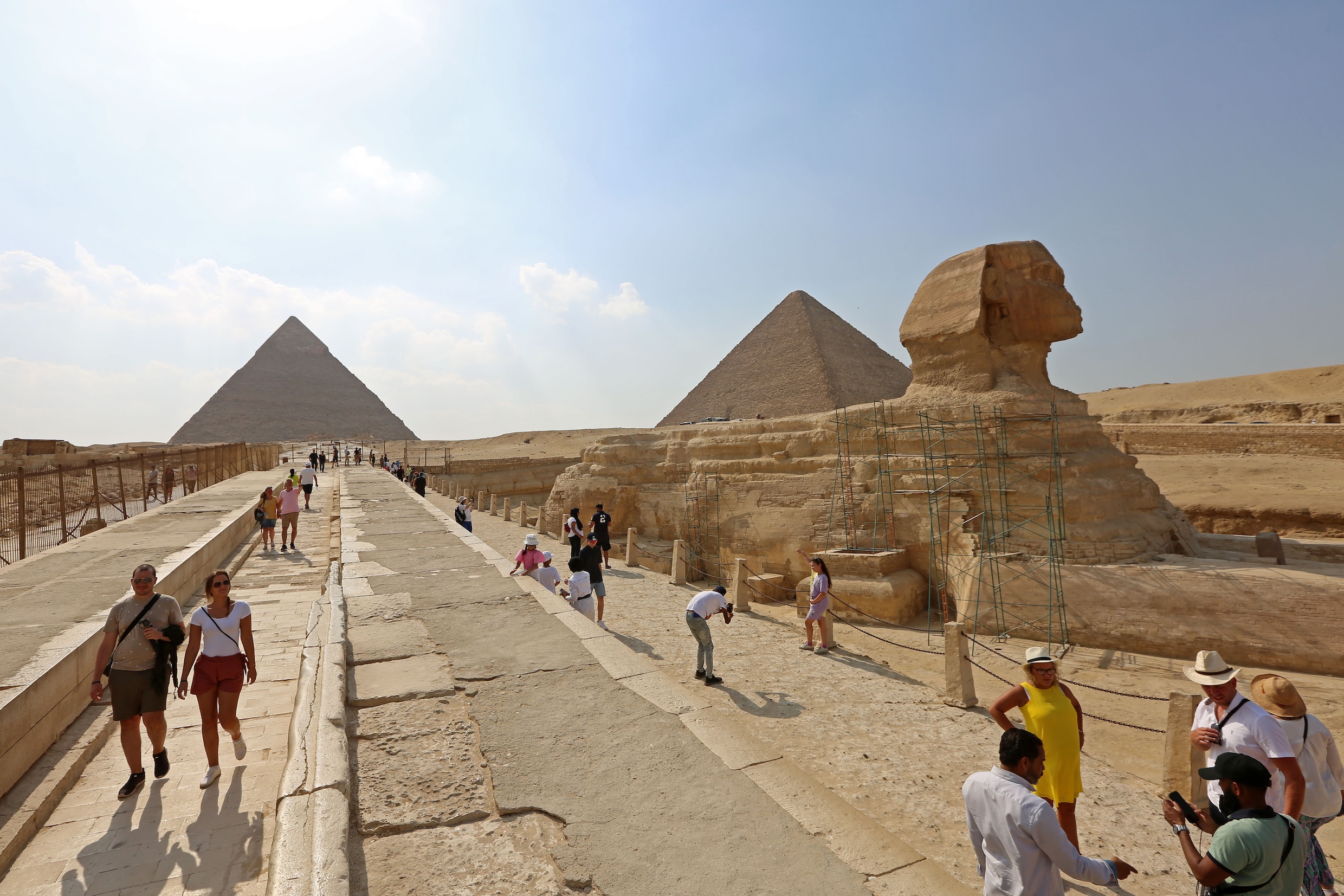 Eindelijk weten we: zo kwamen de enorme piramidestenen omhoog | Het Parool