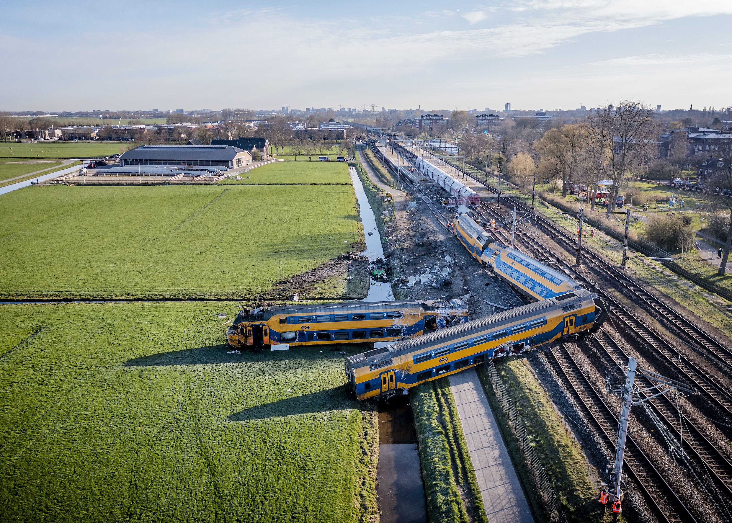 Dodelijk slachtoffer treinongeval Voorschoten was kraanbestuurder ...