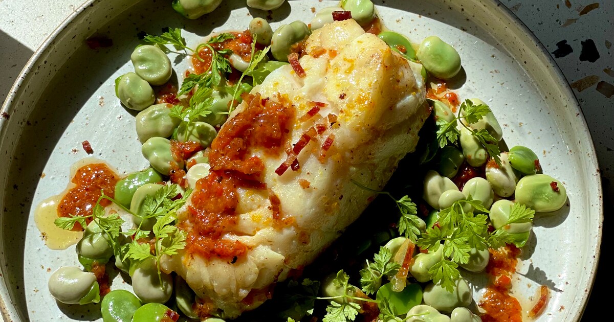 De tuinbonensalade van Samuel Levie is de perfecte manier om de lente ...