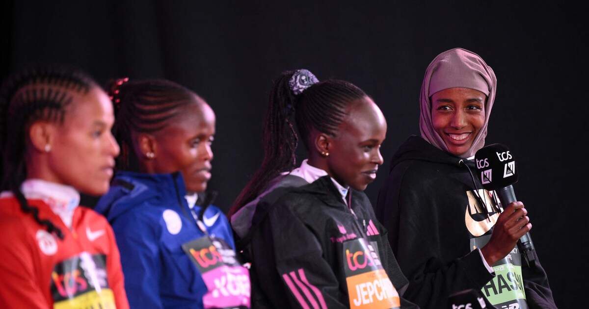 Grootheid Sifan Hassan debuteert zondag in Londen: ‘Ik ben bang voor de ...